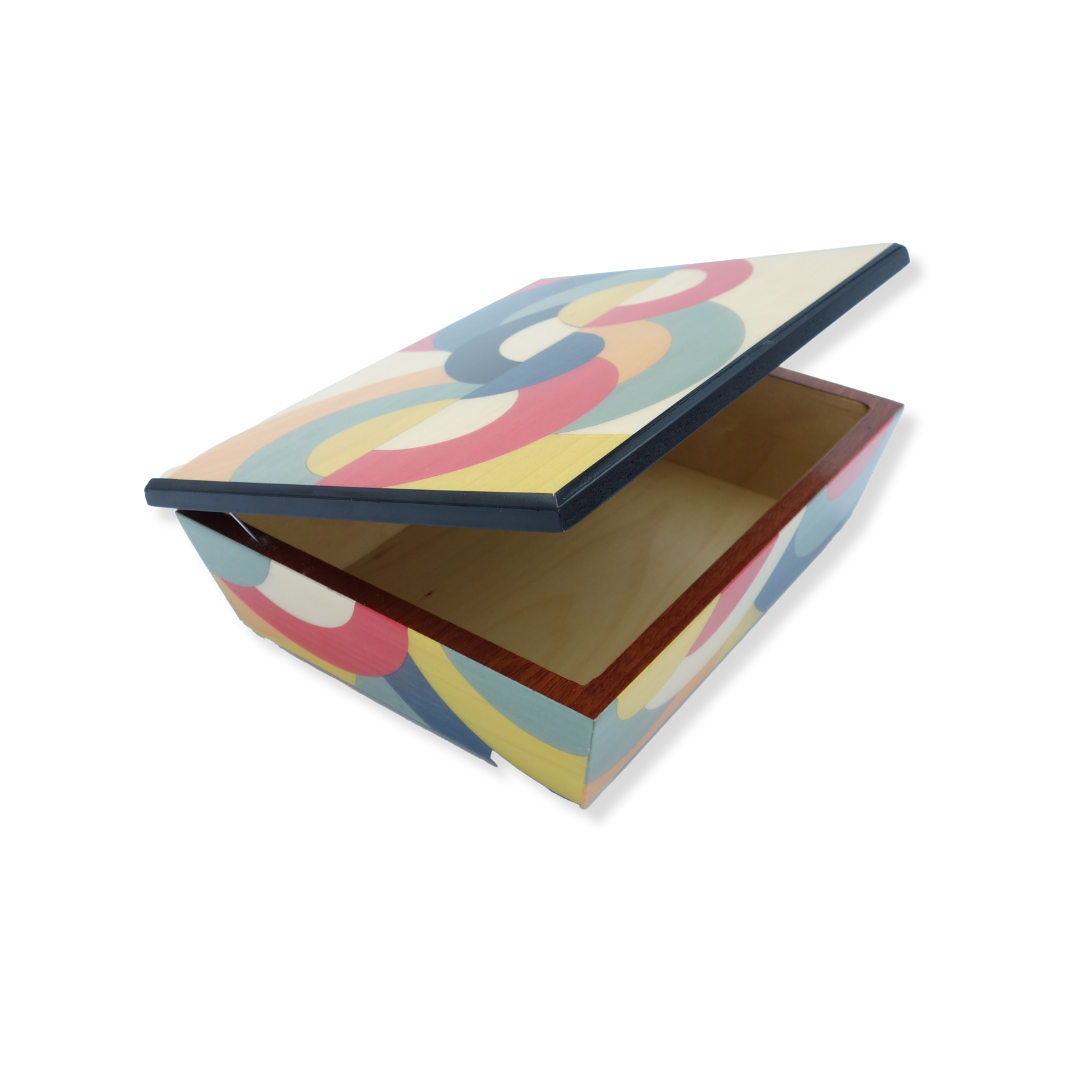 Inlay wooden box - Excelsior Vittoria Boutique
